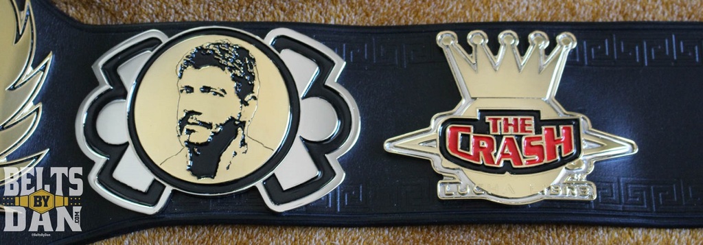 The Crash Lucha Libre Heavyweight Championship | Belts by Dan