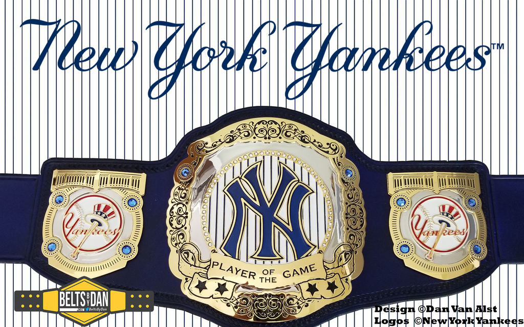 New York Yankees Player of the Game Belt | Belts by Dan