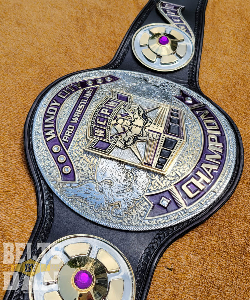 Windy City Pro Wrestling Heavyweight Championship | Belts by Dan